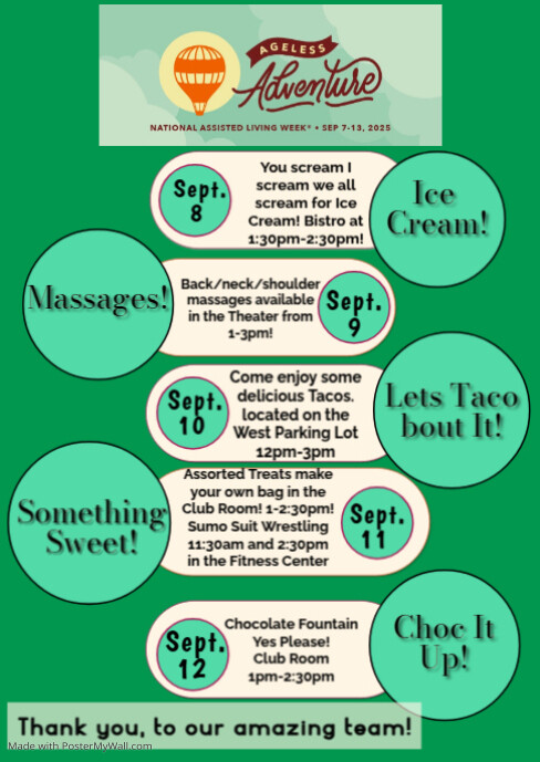 Spirit Week Activities Flyer Poster Editable | PosterMyWall