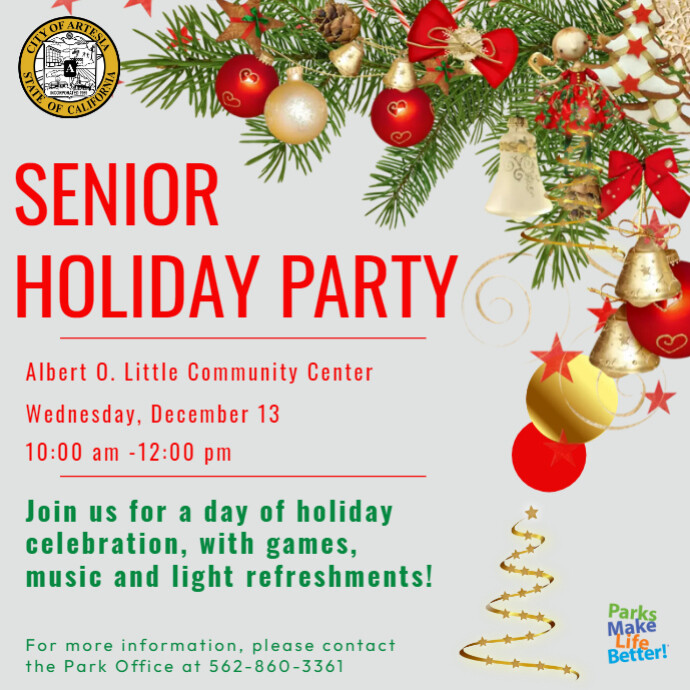 Senior Christmas SM | PosterMyWall