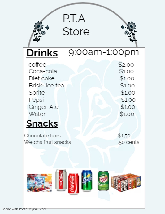 Happy Easter Menu Card | PosterMyWall
