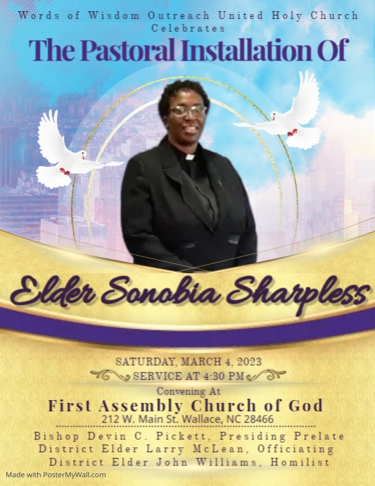 Church Flyer Pastor Appreciation | PosterMyWall