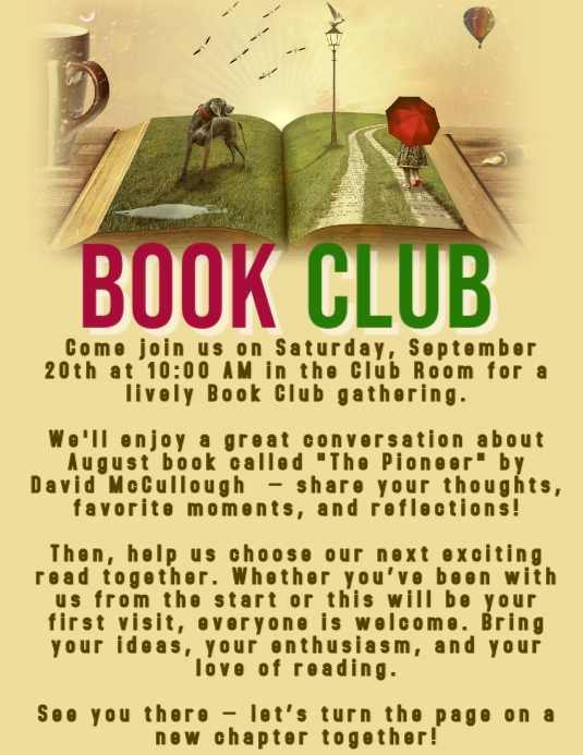 AL BOOK CLUB | PosterMyWall