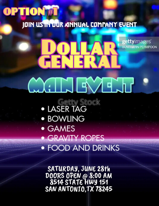 Fun Arcade Fun Center Flyer Ad | PosterMyWall