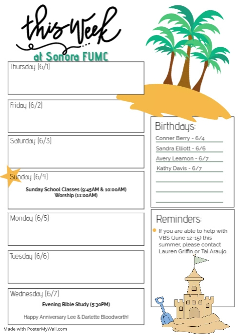 Copy of Weekly Digest - 5.31.23 | PosterMyWall