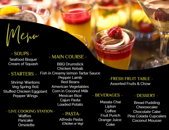 Menu Ads (1) | PosterMyWall