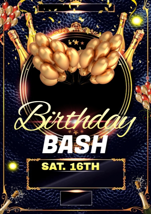 birthday flyer template | PosterMyWall
