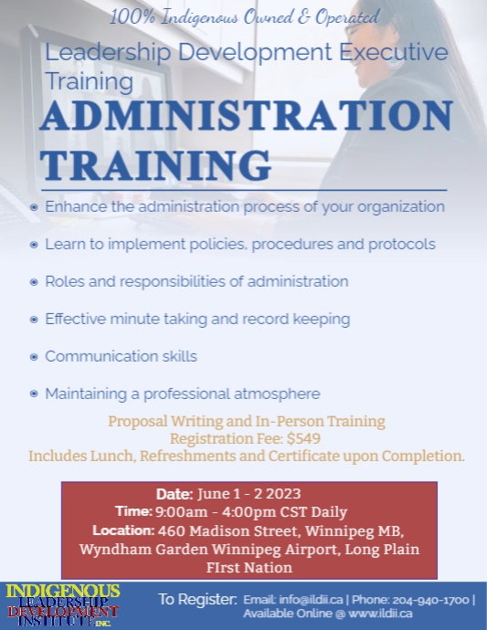 Copy of Administration Training | PosterMyWall
