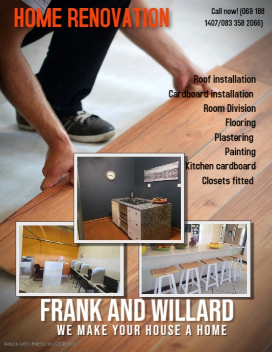 Copy of Flooring and Tile Advertisement Flyer | PosterMyWall