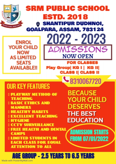 SRM AD 2022 | PosterMyWall