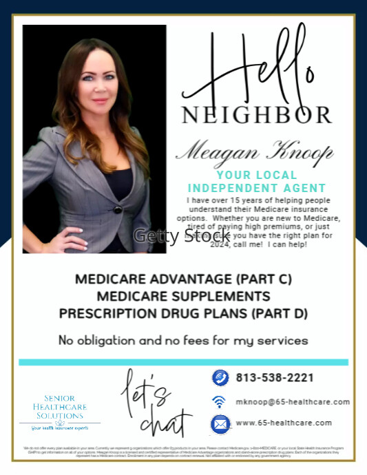 Hello Neighbor Introduction Real Estate Agent | PosterMyWall
