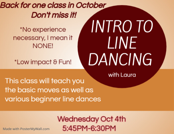 Line Dance | PosterMyWall