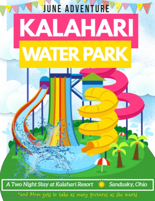 Copy of Water Slides Poster | PosterMyWall