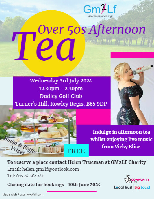 Afternoon Tea Flyer (1) | PosterMyWall