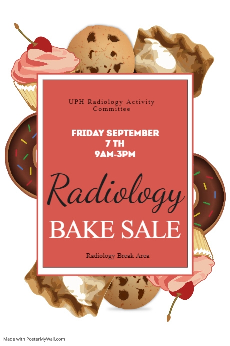 Copy of Spring Bake Sale Flyer Template | PosterMyWall