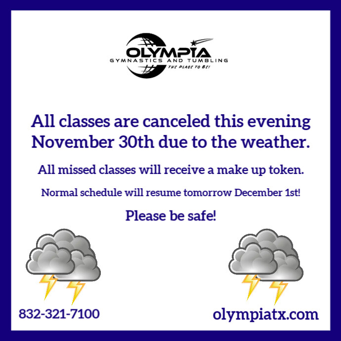 Closed for Weather | PosterMyWall