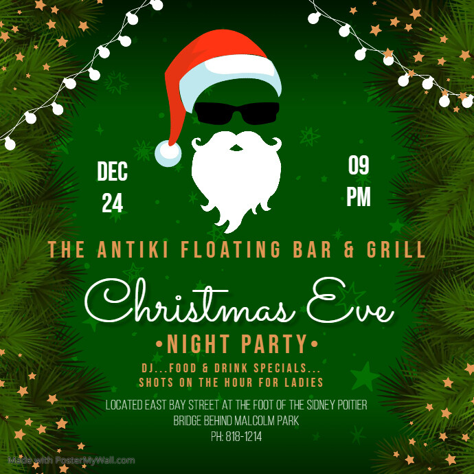 CHRISTMAS PARTY BANNER | PosterMyWall