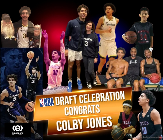 Copy of NBA Draft Colby 7x6 banner | PosterMyWall