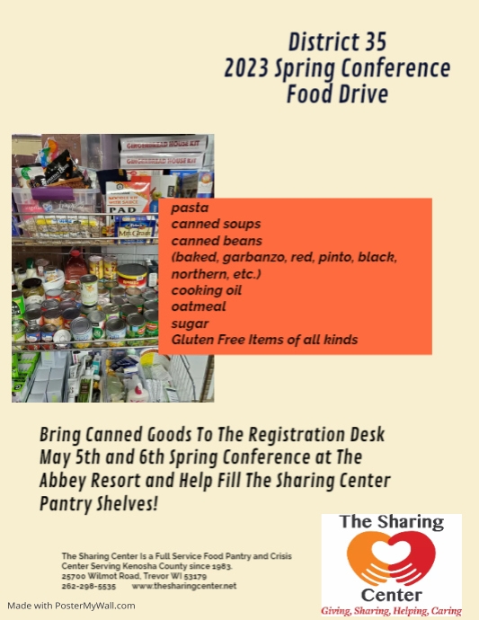 ToastMasters Food Drive (1) | PosterMyWall