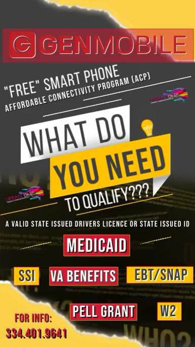 GEN Mobile Fact Sheet - New Number | PosterMyWall