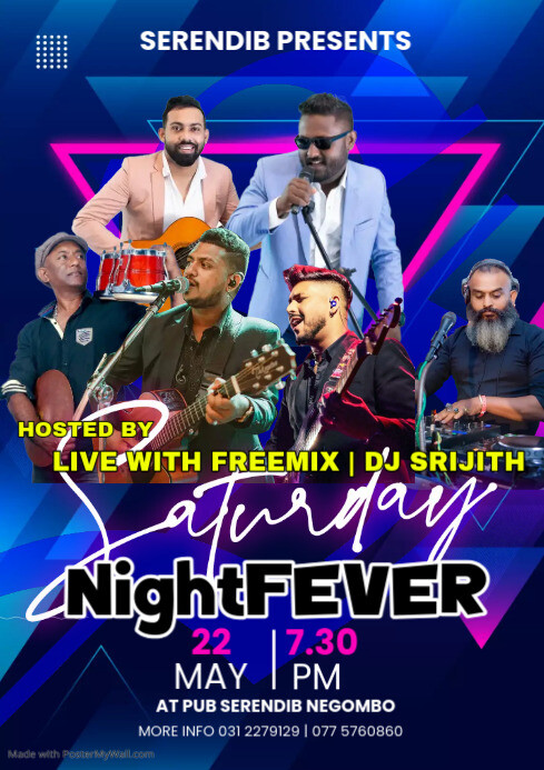 Saturday Dj Party Poster Template | PosterMyWall