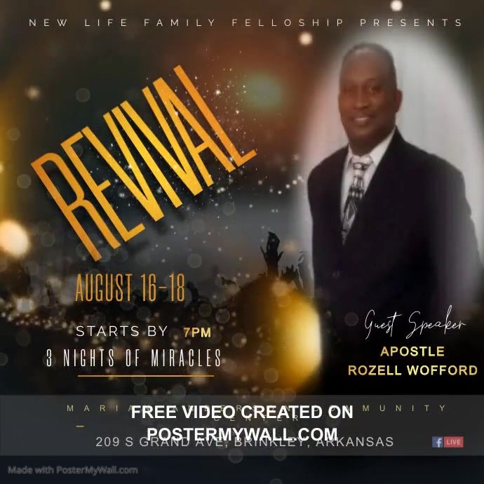 revival conference | PosterMyWall