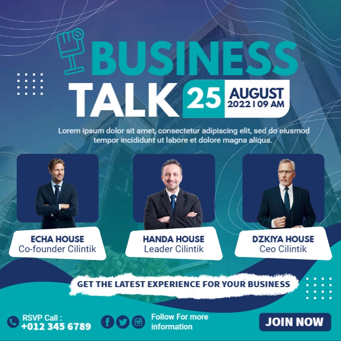 Business Talk | PosterMyWall