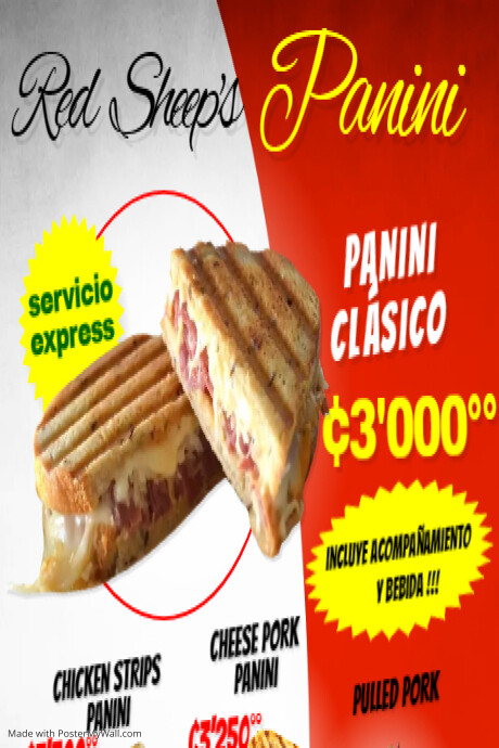 Panini | PosterMyWall