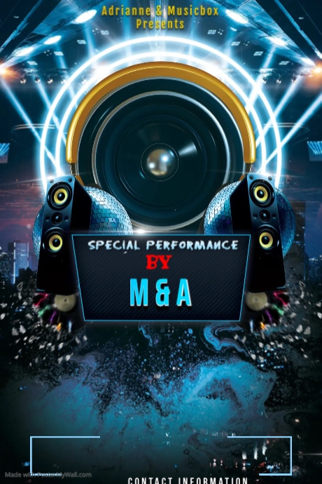 Party Music Event Flyer Template | PosterMyWall