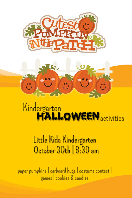 Copy of Halloween flyer | PosterMyWall