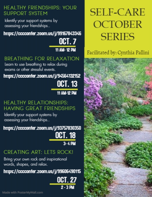 Copy of Copy of Self-Care Series | PosterMyWall