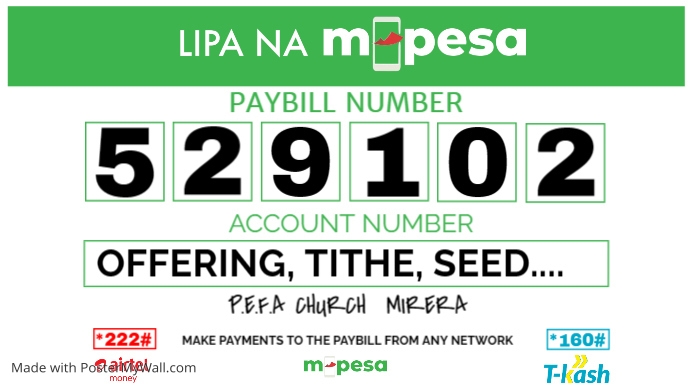 Copy of P.E.F.A PAYBILL | PosterMyWall
