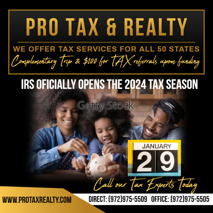 Copy of Tax Refund Tax Agency Ad Instagram Video (3) | PosterMyWall