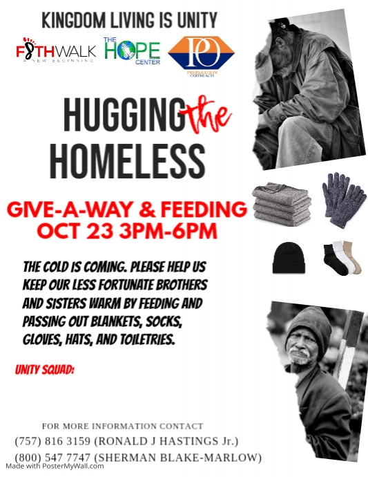Copy of Copy of Copy of Feed The Homeless Flyer | PosterMyWall