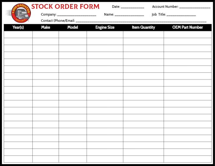 StockOrderForm | PosterMyWall