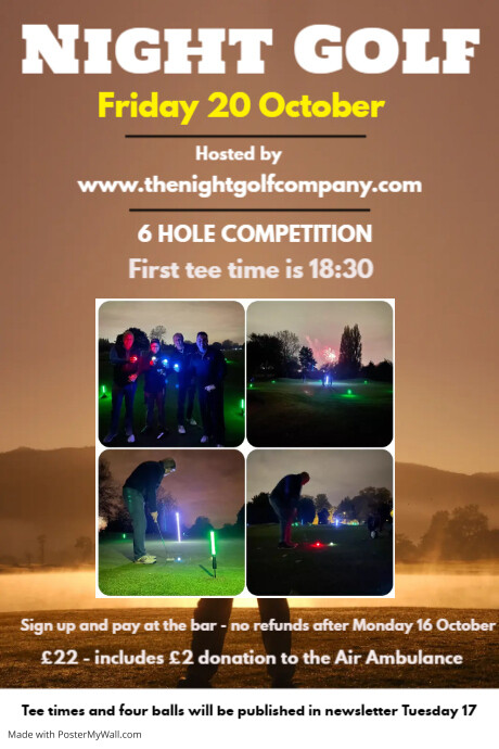 Golf Tournament Poster Template | PosterMyWall