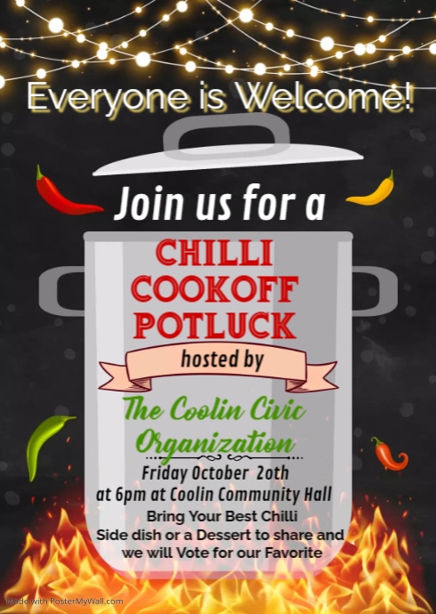 Chili cook off invitation | PosterMyWall