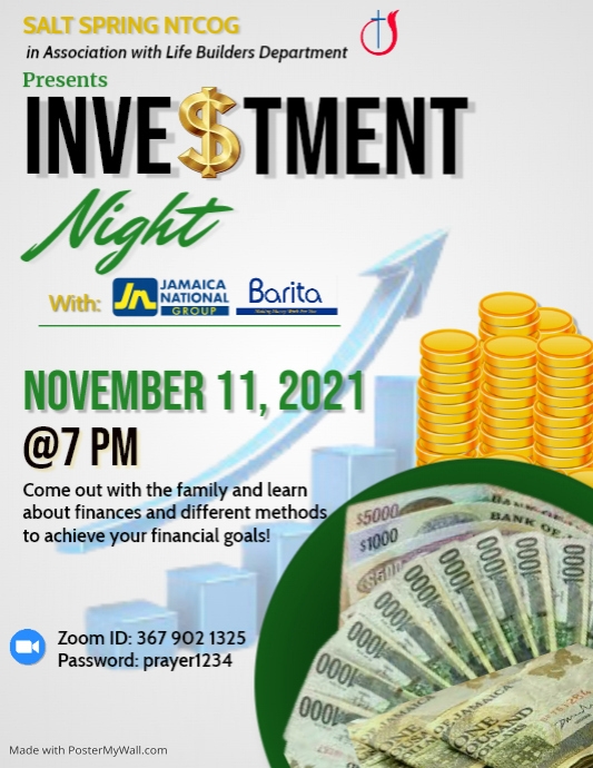 Copy of Investment Night Poster | PosterMyWall