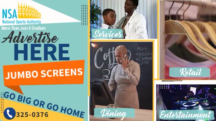 jumbo screens ad 1 | PosterMyWall