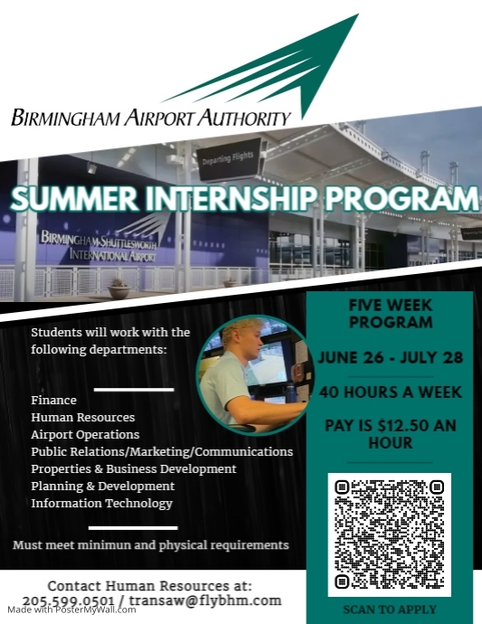 Red School College Bus Driver Hiring Flyer Te | PosterMyWall