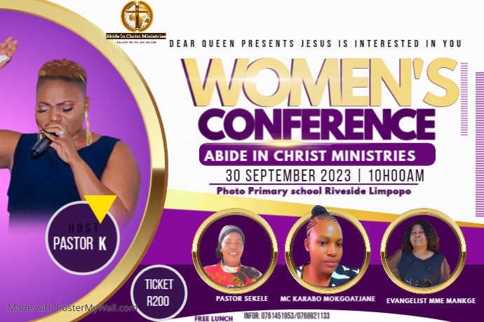 women's conference | PosterMyWall