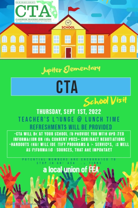 Copy of PTA Meeting Poster | PosterMyWall