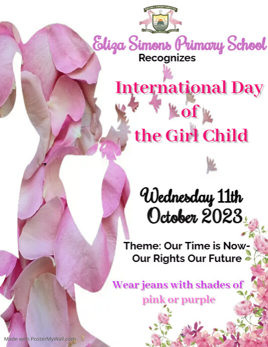 International Day of the Girl Child 2 | PosterMyWall