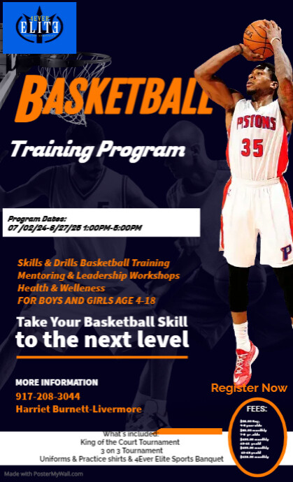 basketball tryouts flyer | PosterMyWall
