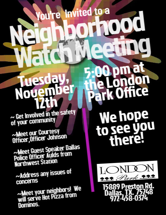 National Night Out Flyer Template | PosterMyWall