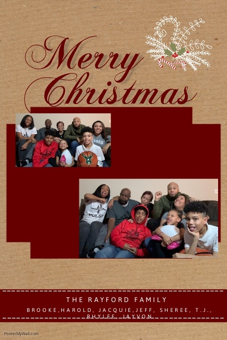 Merry Christmas From us to you | PosterMyWall