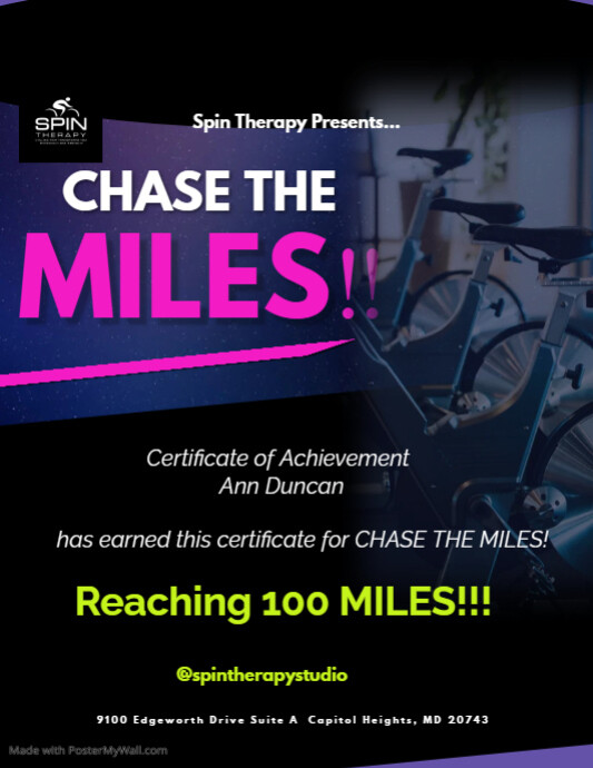 Copy of Spin Class (2) | PosterMyWall