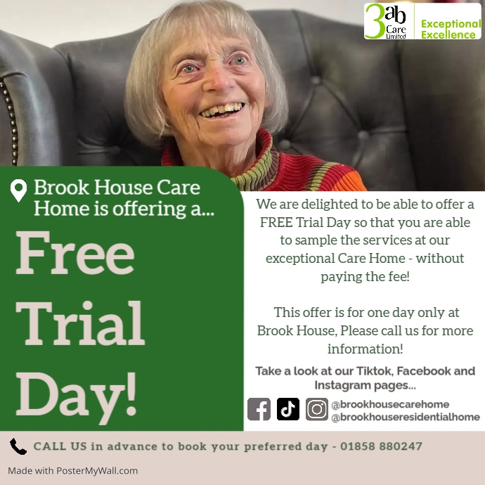 Elder Care Service Ad | PosterMyWall