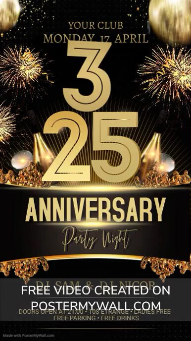 Anniversary | PosterMyWall