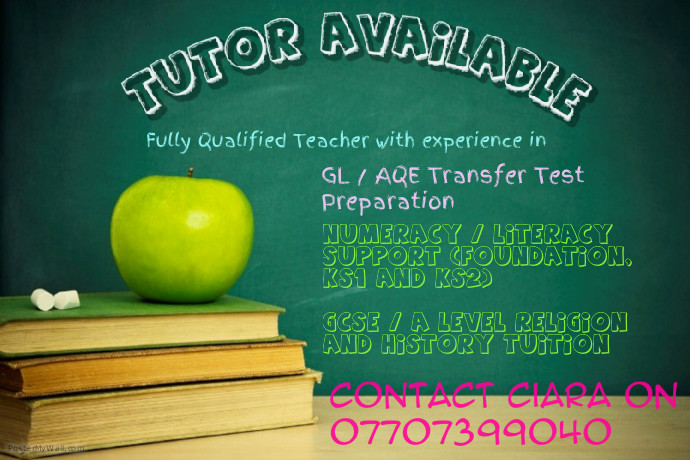 Tutor Advert | PosterMyWall