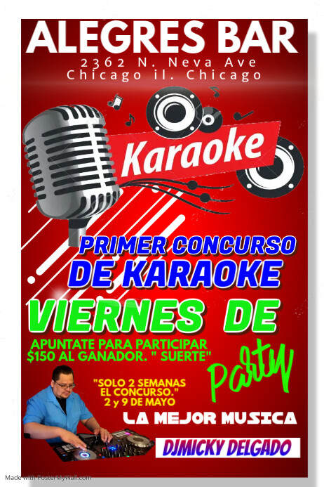 Copy of Club Red Party Flyer Template | PosterMyWall