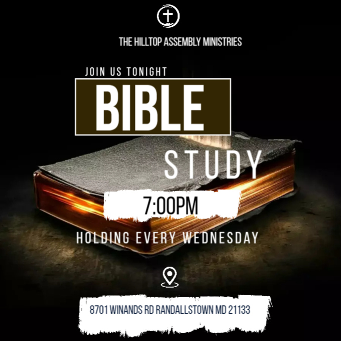 bible study church | PosterMyWall